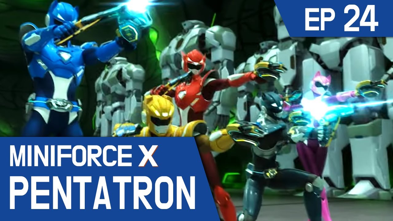 [KidsPang] MINIFORCE X PENTATRON Ep.24: Full Revival of Zenos - YouTube