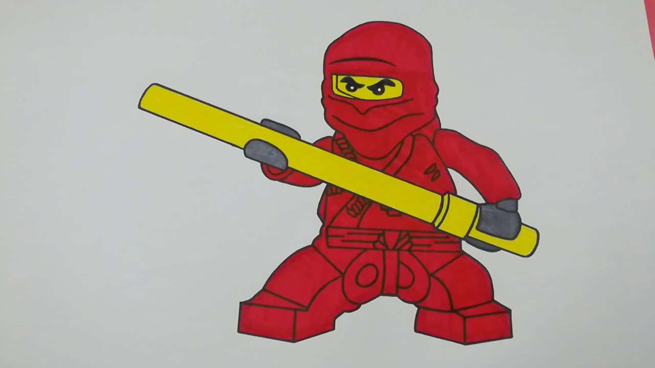 How To Draw Ninja Cartoon l Easy Ninja Drawing - YouTube