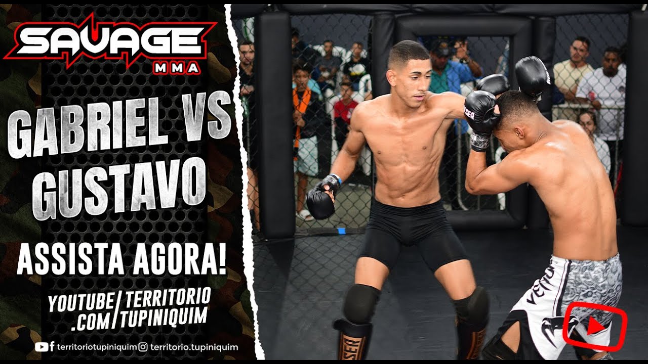 Gustavo vs Gabriel - Savage MMA - YouTube