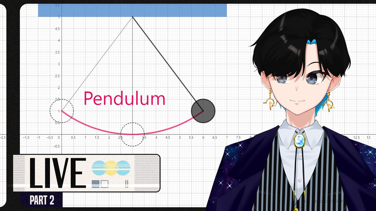[🔴LIVE] Deriving Function of a Pendulum's Trajectory - Part 2 - YouTube