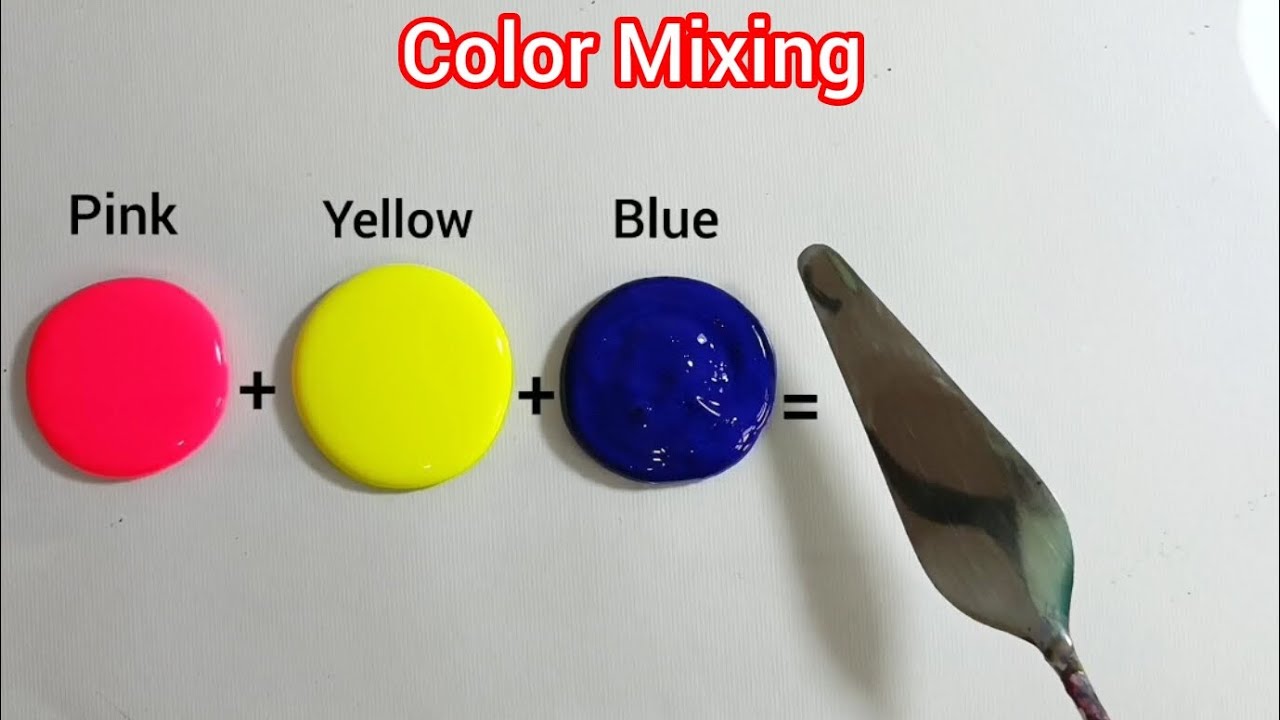 Guess the final color 🎨 | Satisfying video | Art video | Color mixing ...