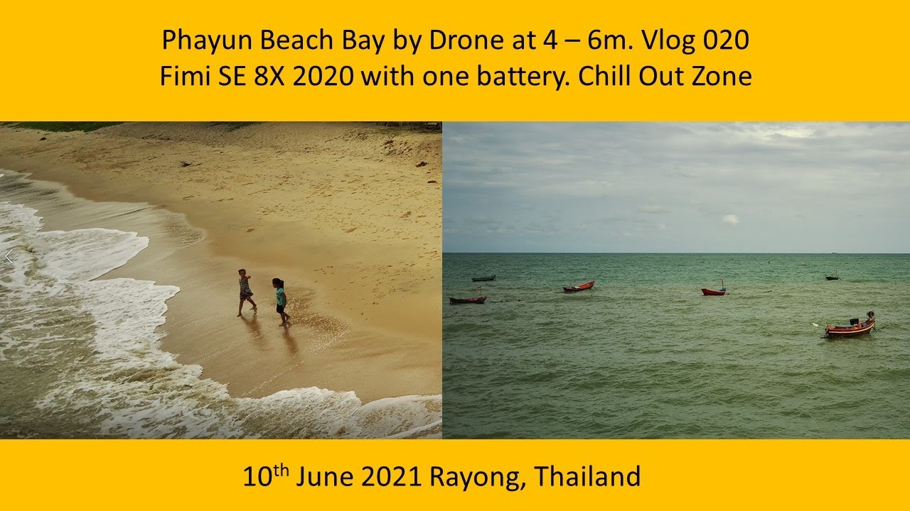 Drone Footage, Phayun Beach. Phala, Rayong, Thailand V020 - YouTube