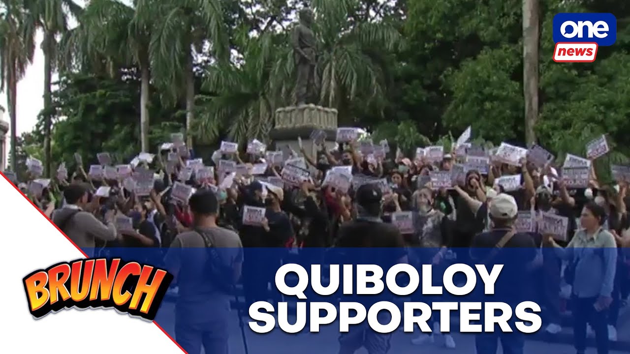 Brunch | Quiboloy supporters rally in Manila - YouTube