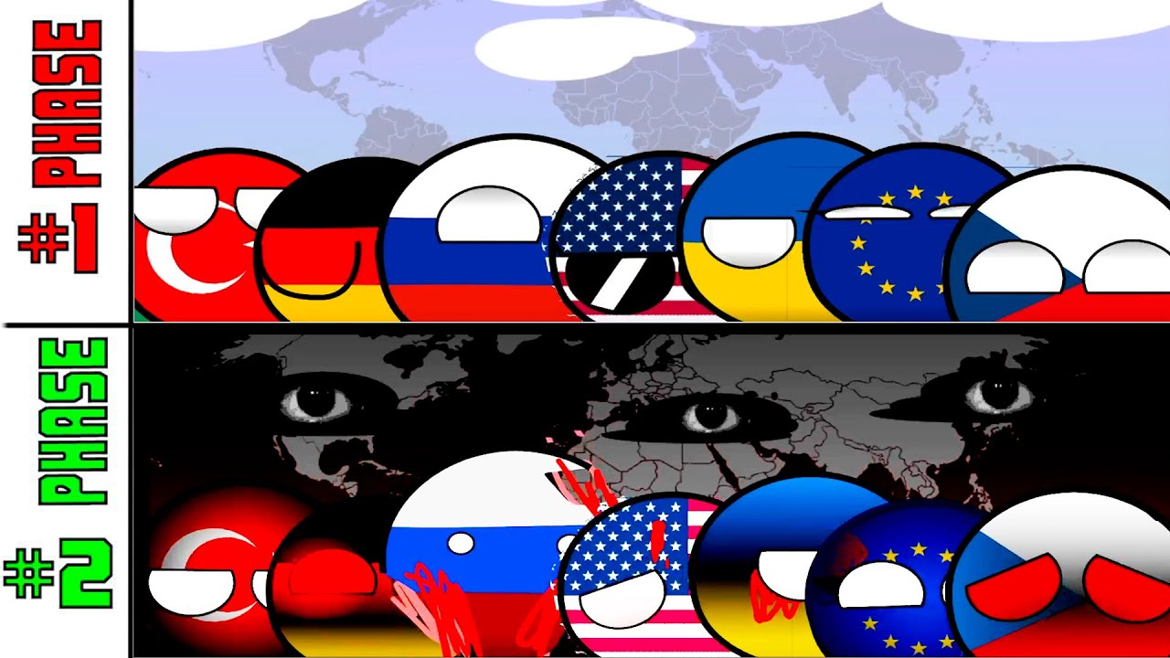 CountryBalls in Sprunki Incredibox. Normal VS Horror Versions! - YouTube