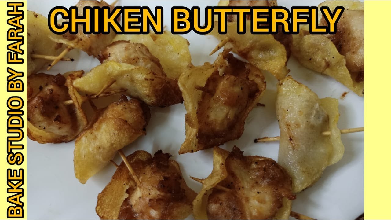 Chicken Butterfly Recipe || Chicken butterflies - YouTube