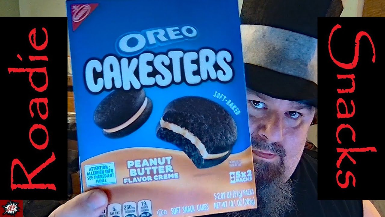 Roadie Snacks: Oreos Peanut Butter Cakesters - YouTube