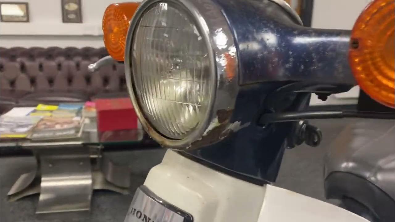 1986 JDM Honda Super Cub C90 As Is. Ref 9112 - YouTube