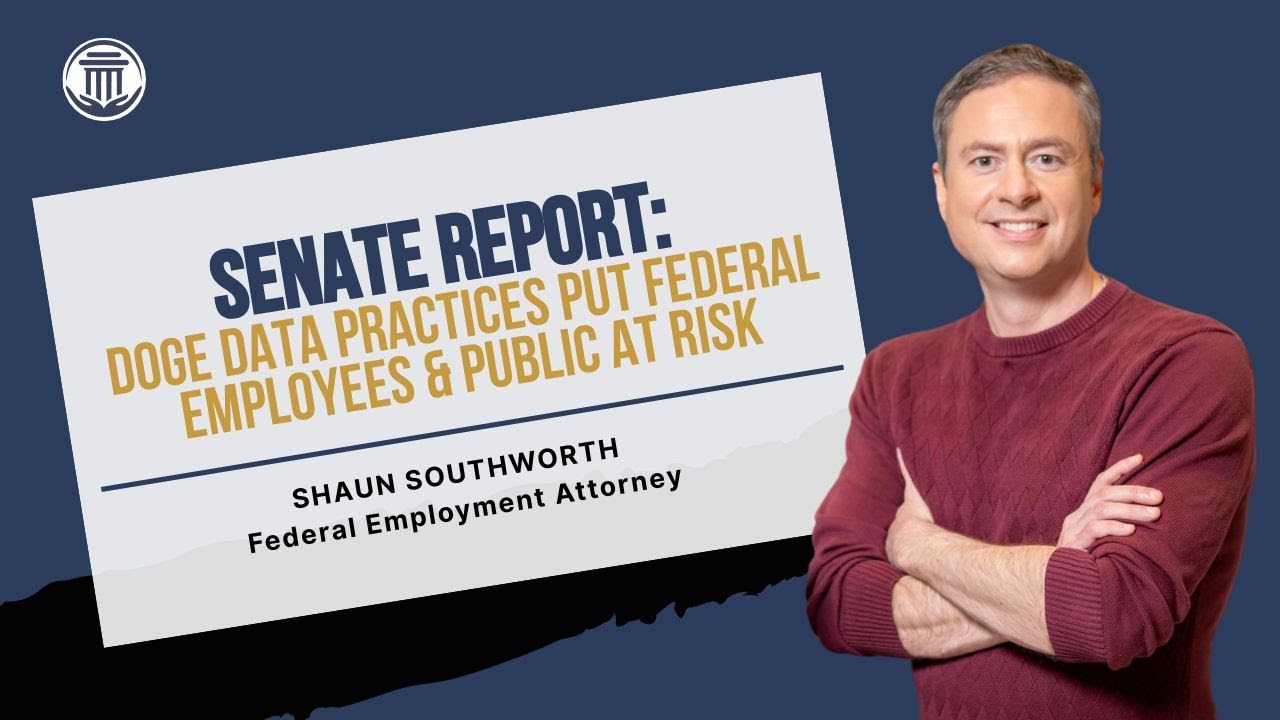 9.26🚨Senate Report: DOGE Data Practices Put Federal Employees & Public ...