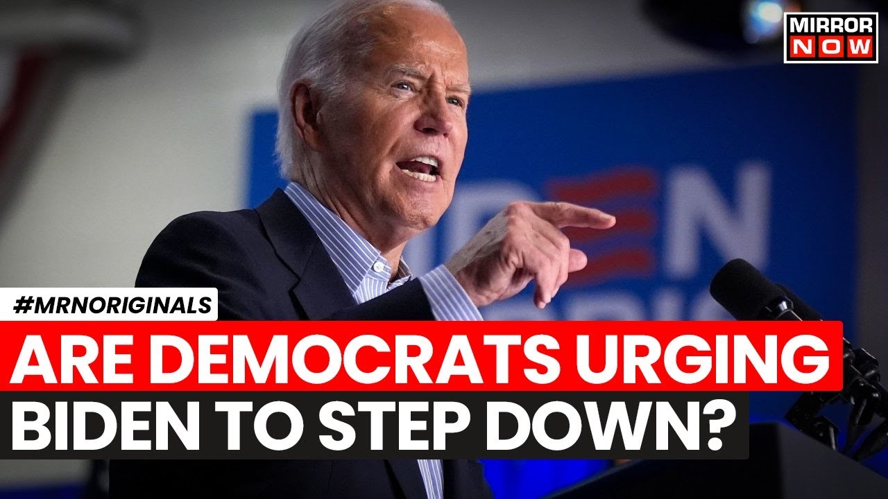 US Election 2024 | Joe Biden's Under Pressure To Step Down? What Did ...