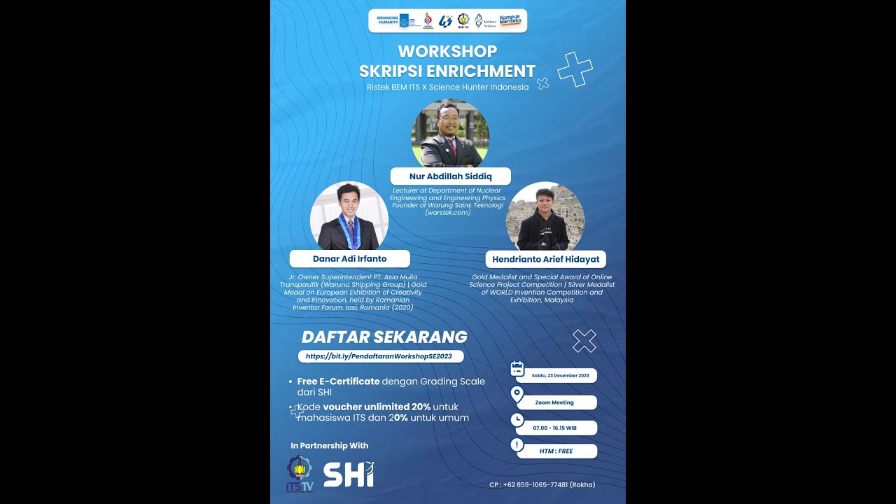 Workshop Skripsi Enrichment 2023 ~ Kementerian Riset dan Teknologi BEM ...
