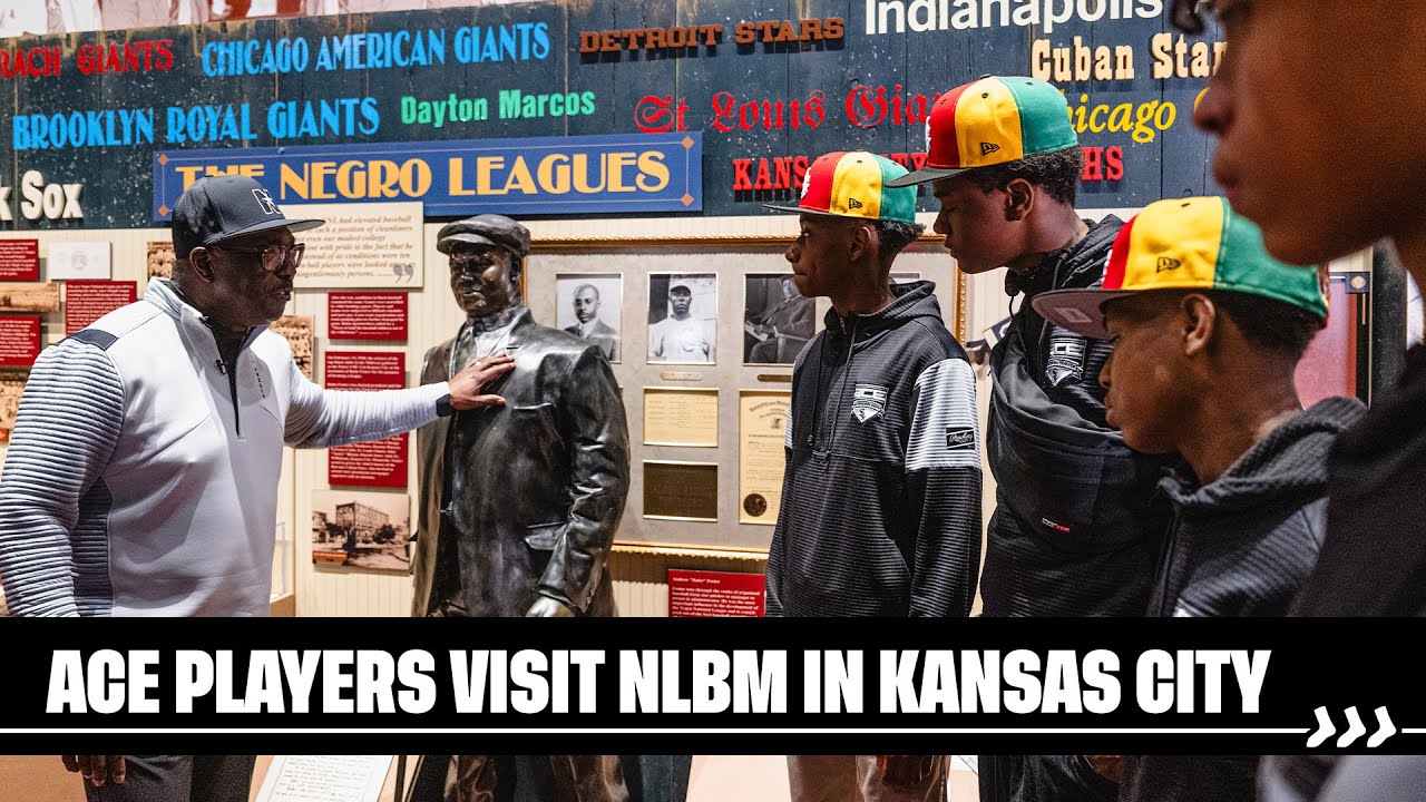 White Sox ACE Players Tour Negro Leagues Baseball Museum in Kansas City ...