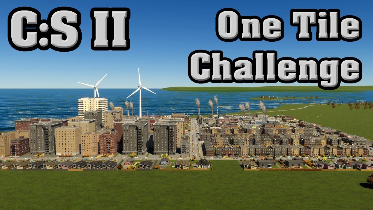 One Tile Challenge (City Planner Plays) - Cities Skylines II - YouTube