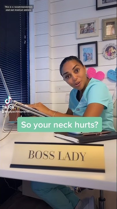 So your neck hurts? I’m a chiro! - YouTube
