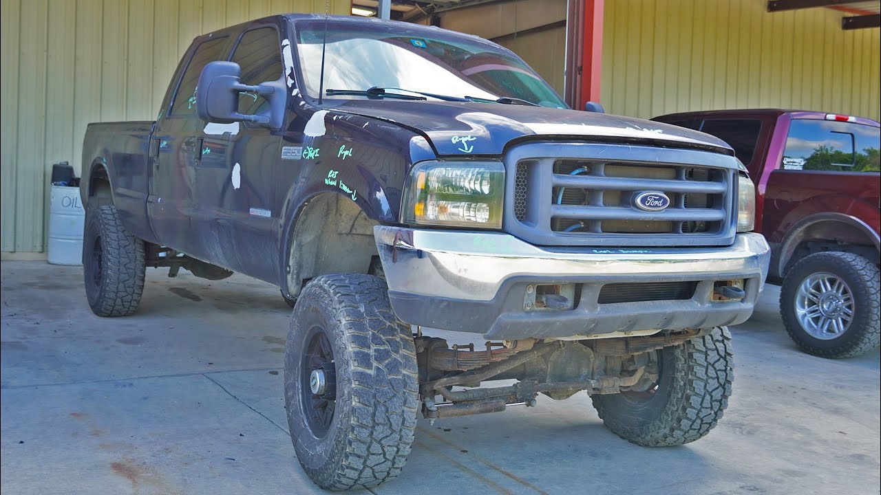 The Start Of The 7.3 L Powerstroke Diesel Transformation Build! - YouTube