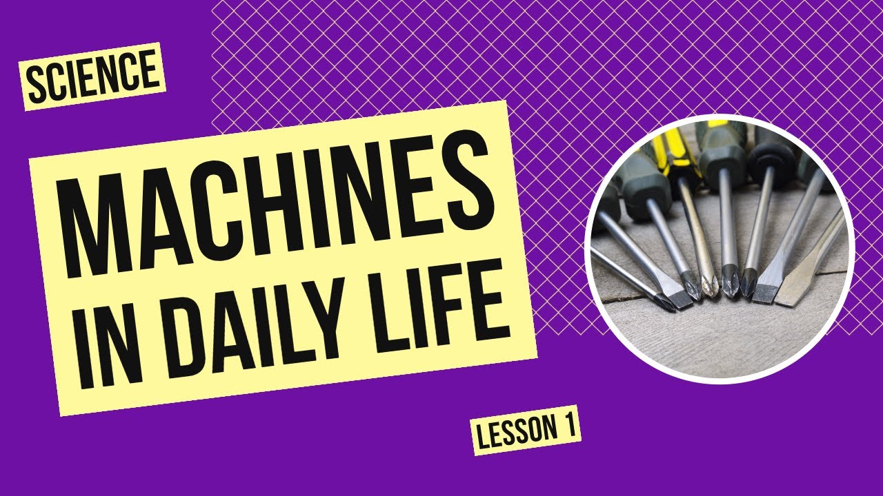 Machines in Daily Life | Science Lesson - YouTube