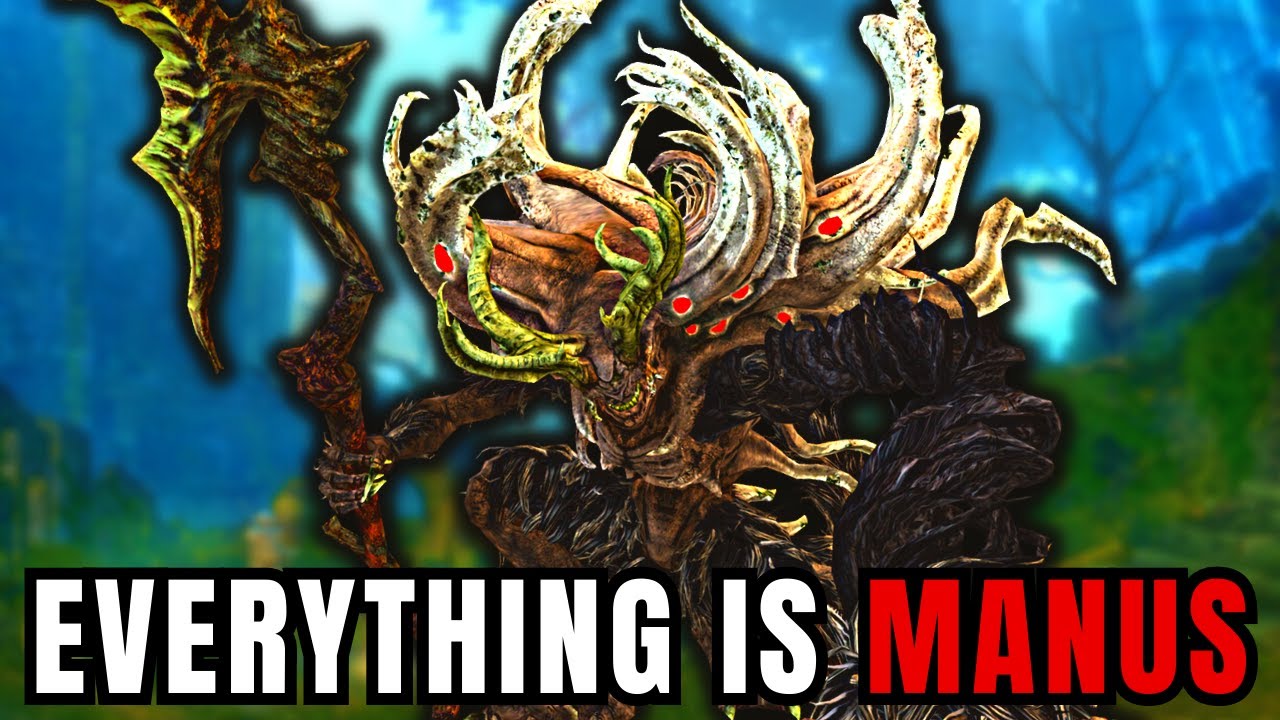 So I turned Every Enemy in Dark Souls into Manus... It's Hell - YouTube