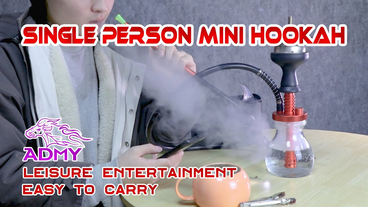 Single person Mini hookah - YouTube