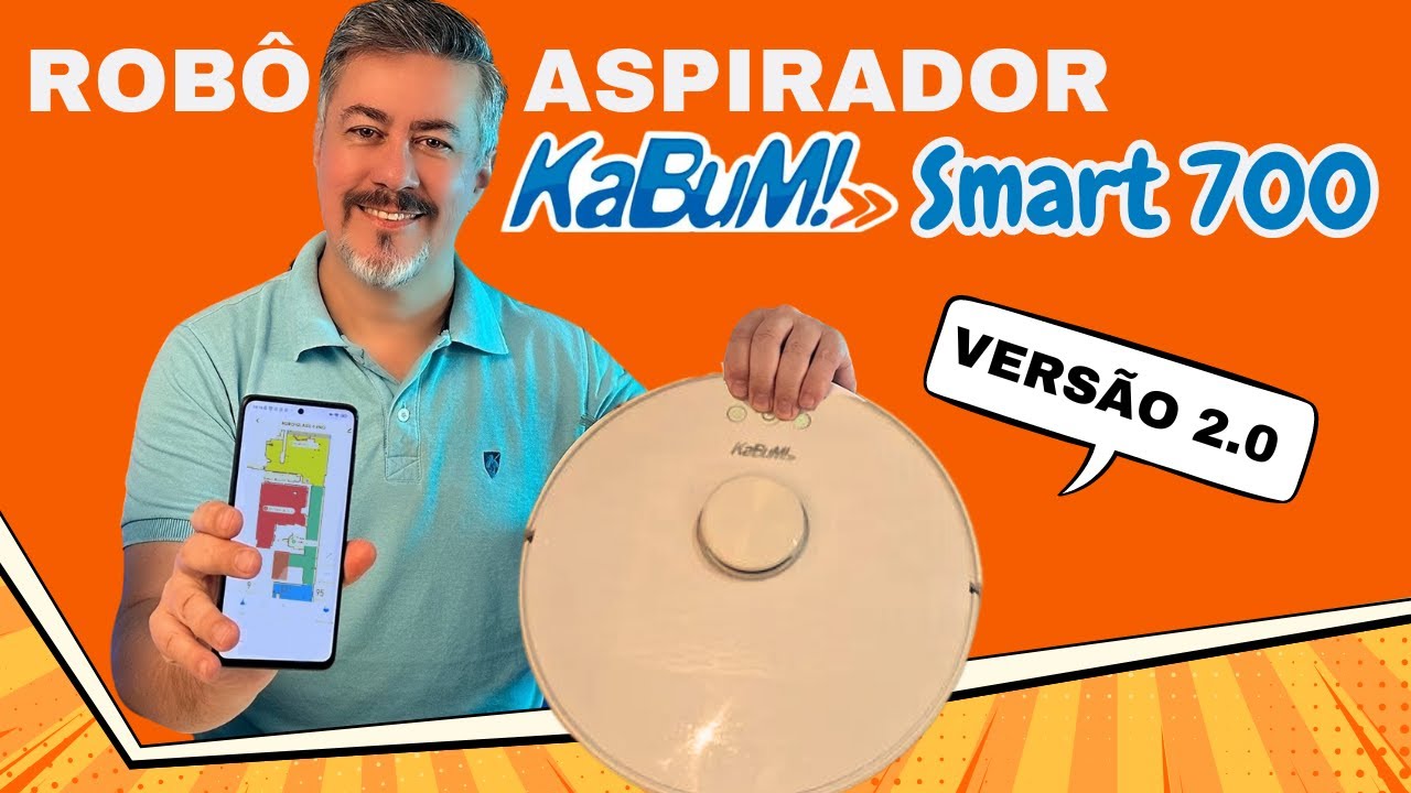 Robô Aspirador KaBum SMART 700 Nova Versão 2 0 - YouTube