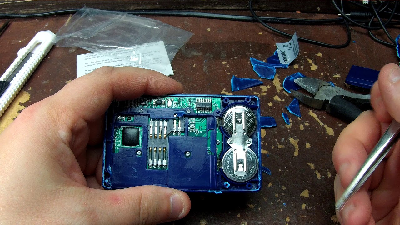 Look inside a bank card reader. - YouTube