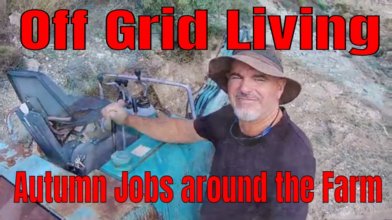 Off Grid Living - Autumn Jobs around the Farm. - YouTube