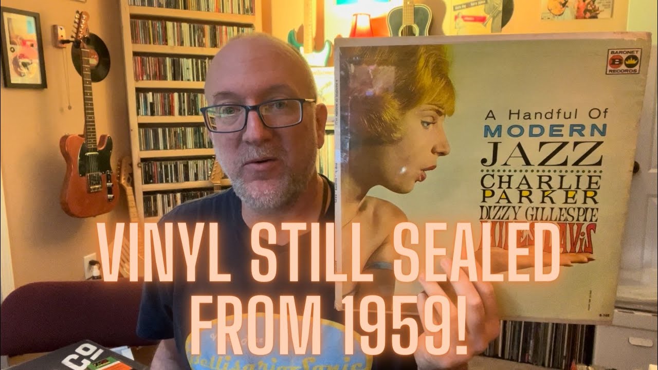 Jazz Record Still Sealed from 1959! 'A Handful of Modern Jazz' - YouTube