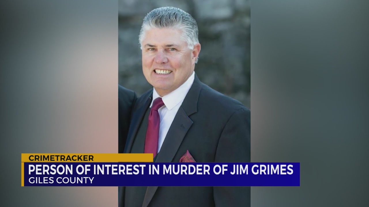 Person of interest in murder of Jim Grimes - YouTube