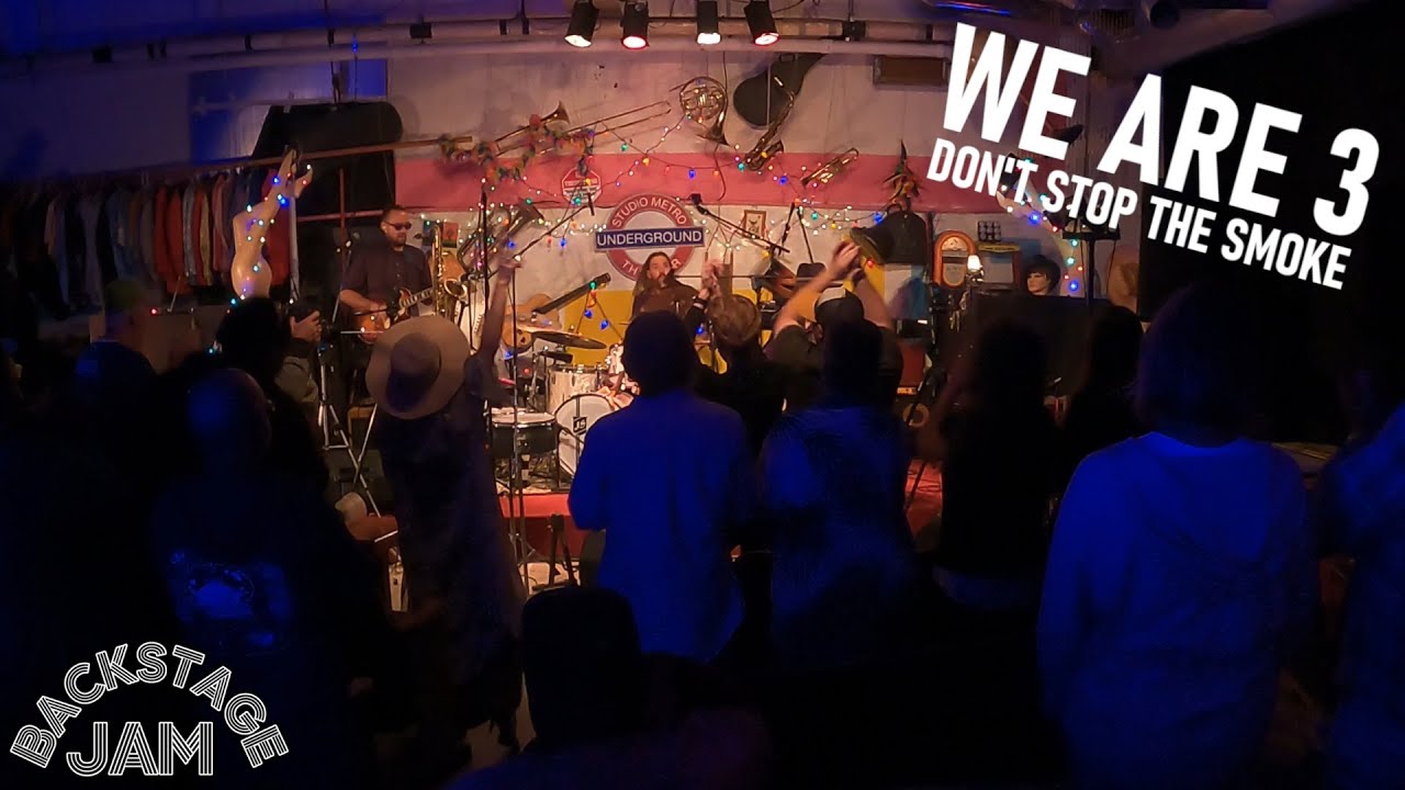 We Are 3 Ignites the Stage: 'Don't Stop The Smoke' | Backstage Jam Live ...