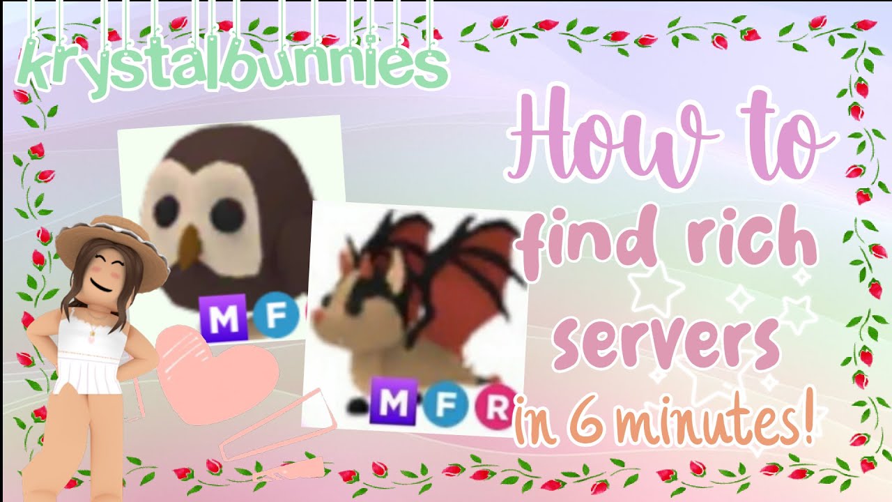 How to Find Rich Servers in Adopt Me! - YouTube
