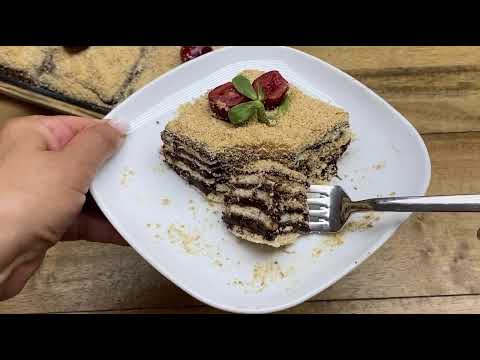 ÜŞENGEÇ PASTASI 👌🏻😉 Modası Geçmeyen En Kolay Pasta Tarifi 💯Dünyanın En Basit Pastası❗Bisküvili Pasta