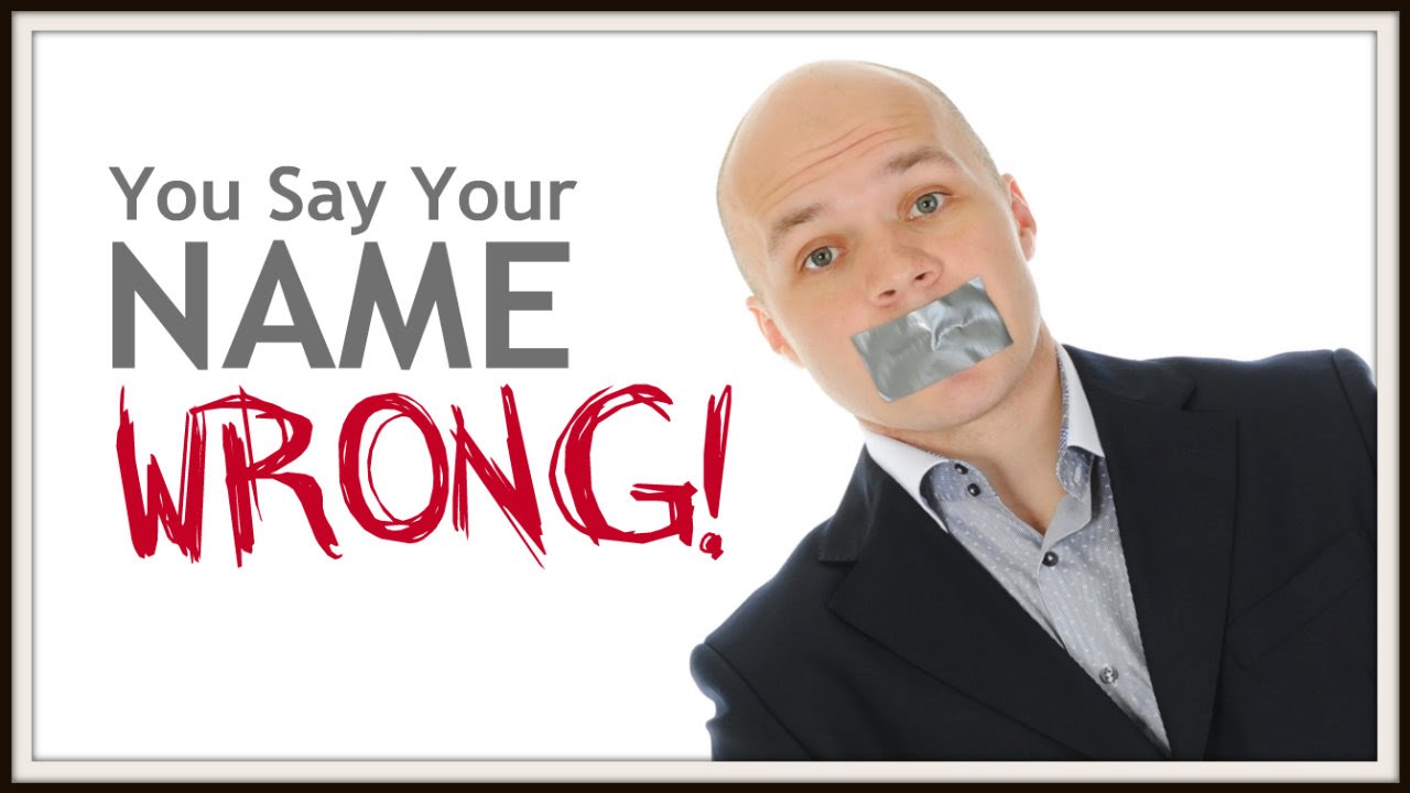 Best SPEAKING TIP • How to say your name so it will be understood ...