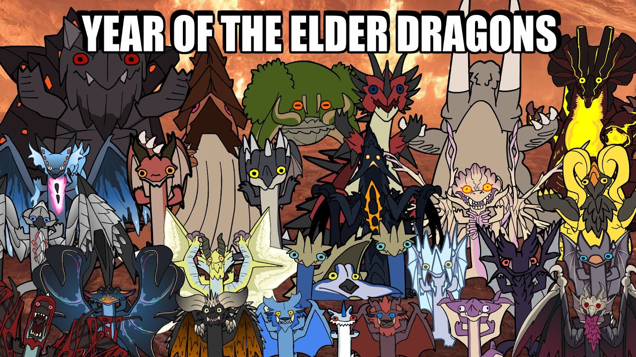 Year Of The Elder Dragons🐉 (Toothless Dance meme X Monster Hunter ...