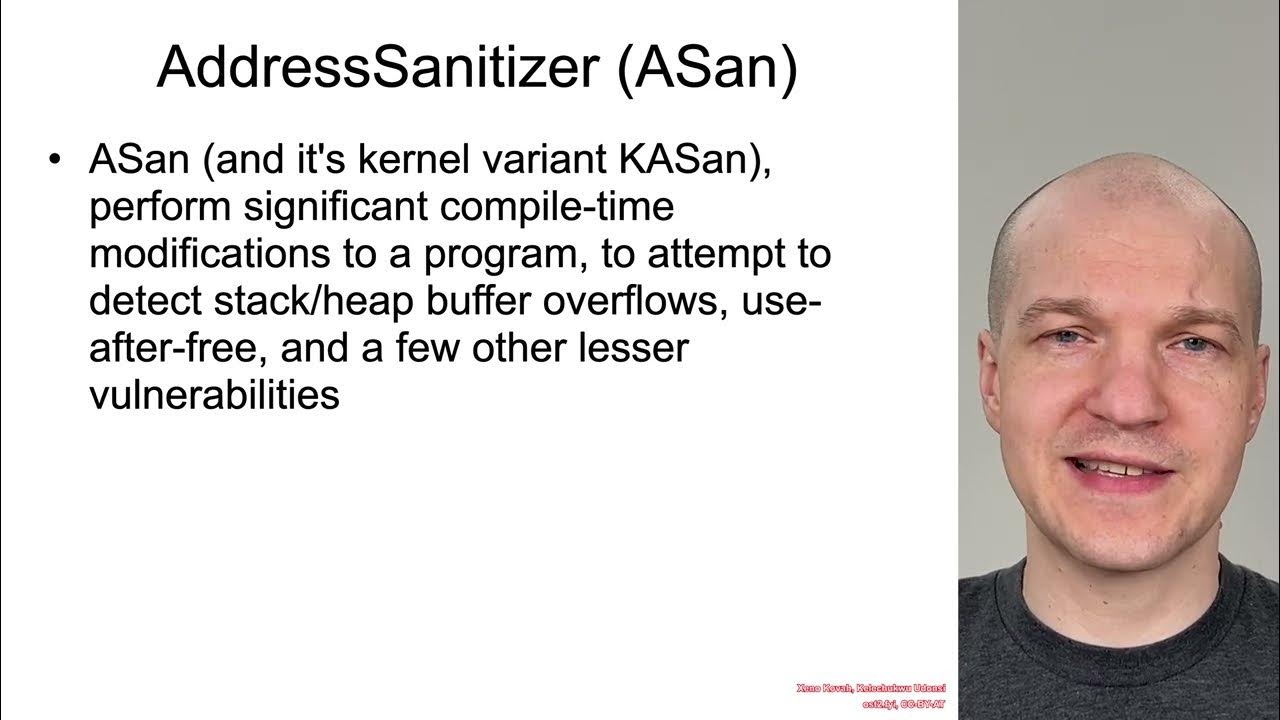 Vulns100X 04 Detection 04 Address Sanitizer (ASan) - YouTube