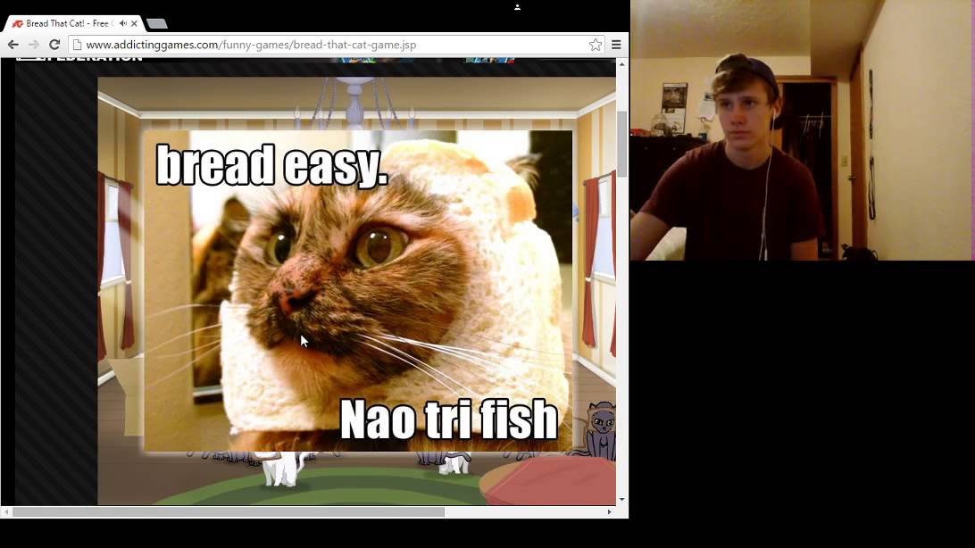MLG cat bread face simulator thing 420 - YouTube