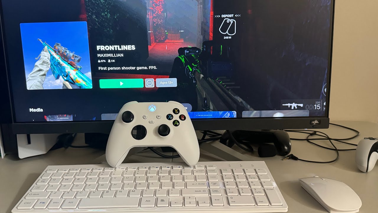Roblox Xbox Frontlines: How to Connect & Play With Mouse & Keyboard ...