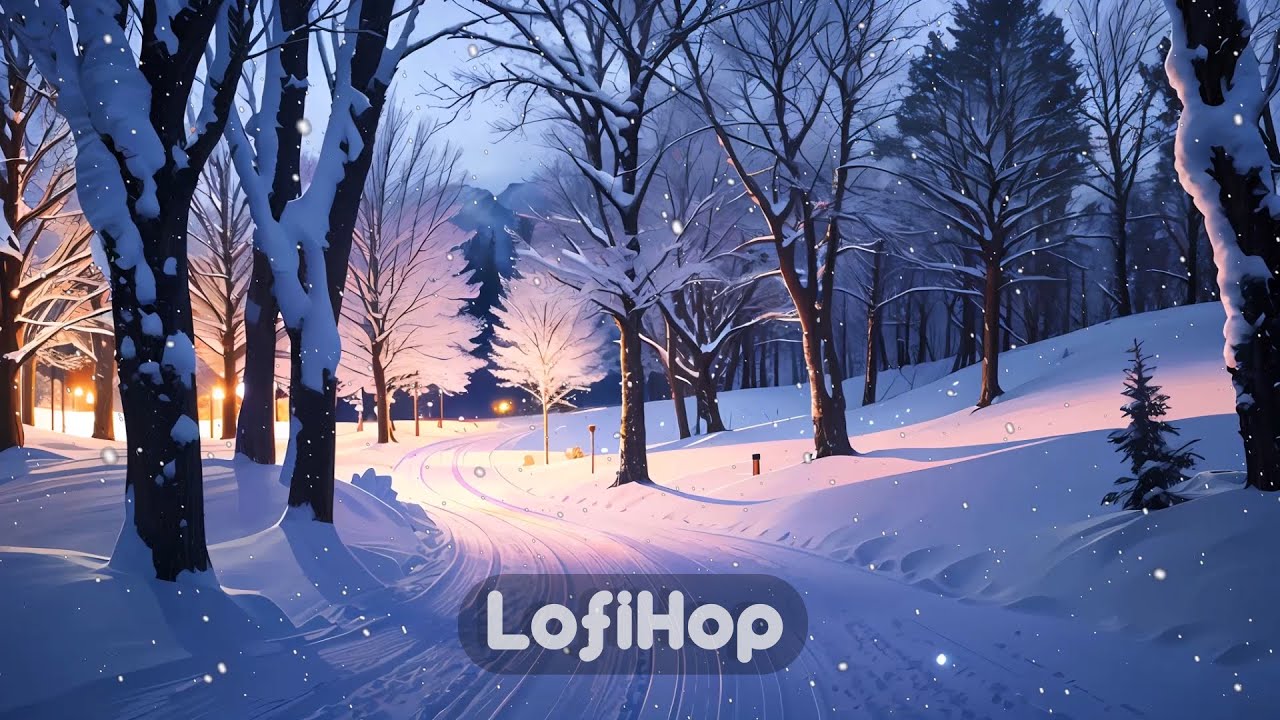 Lofi Snow Walk Christmas Vibes Lofi 🎄 ️Beats to relax sleep & work ...
