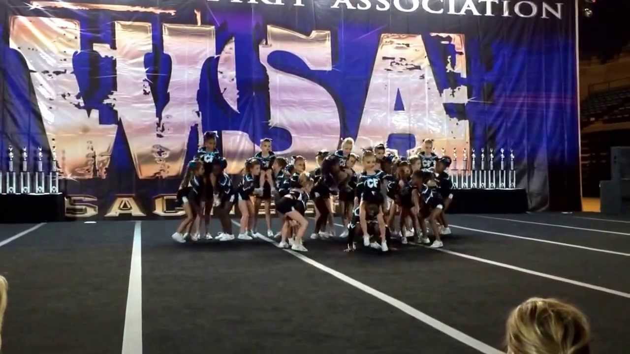 Louisiana Cheer Force Baby Blue (Mini 1) at WSA Hometown Throwdown 11 ...