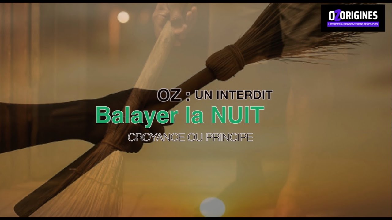 Balayer la nuit porterait malheur. - YouTube