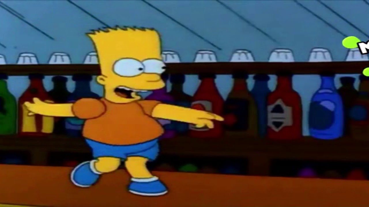 Bart Simpson y el Cumbion bien loco.mp4 - YouTube