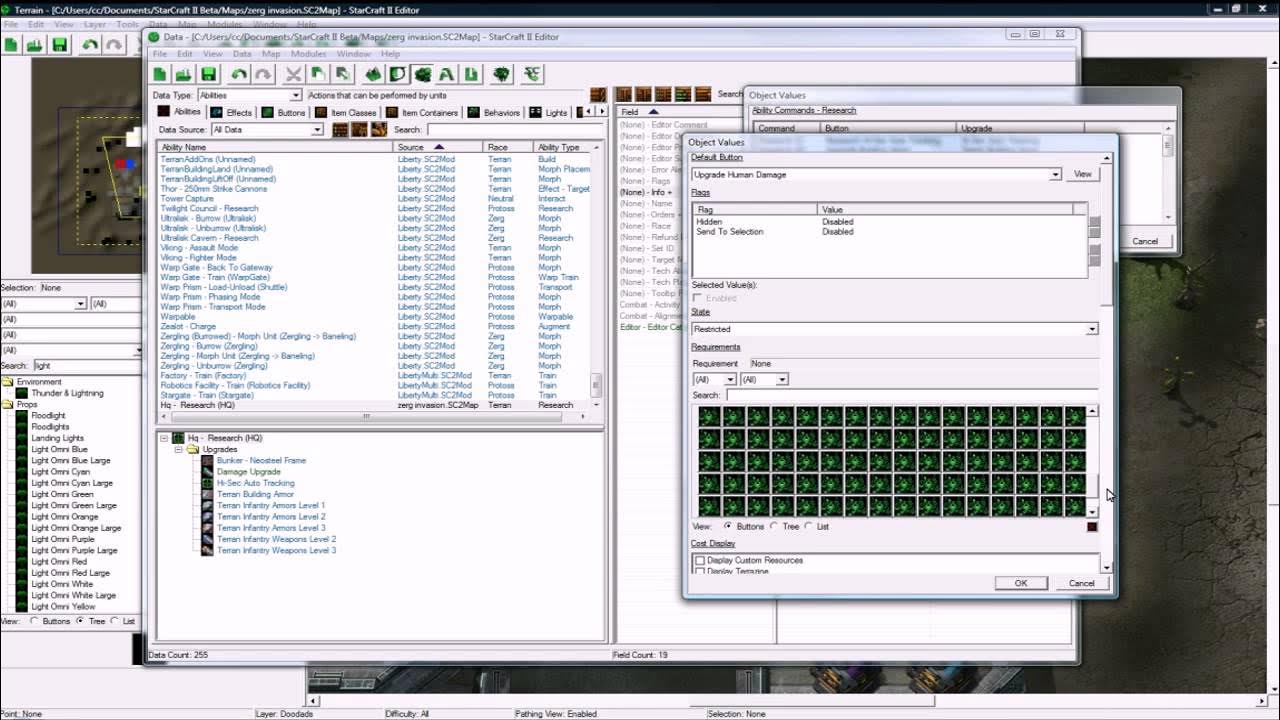 Zerg Invasion Part 2c (Starcraft 2 Editor Tutorial) - YouTube