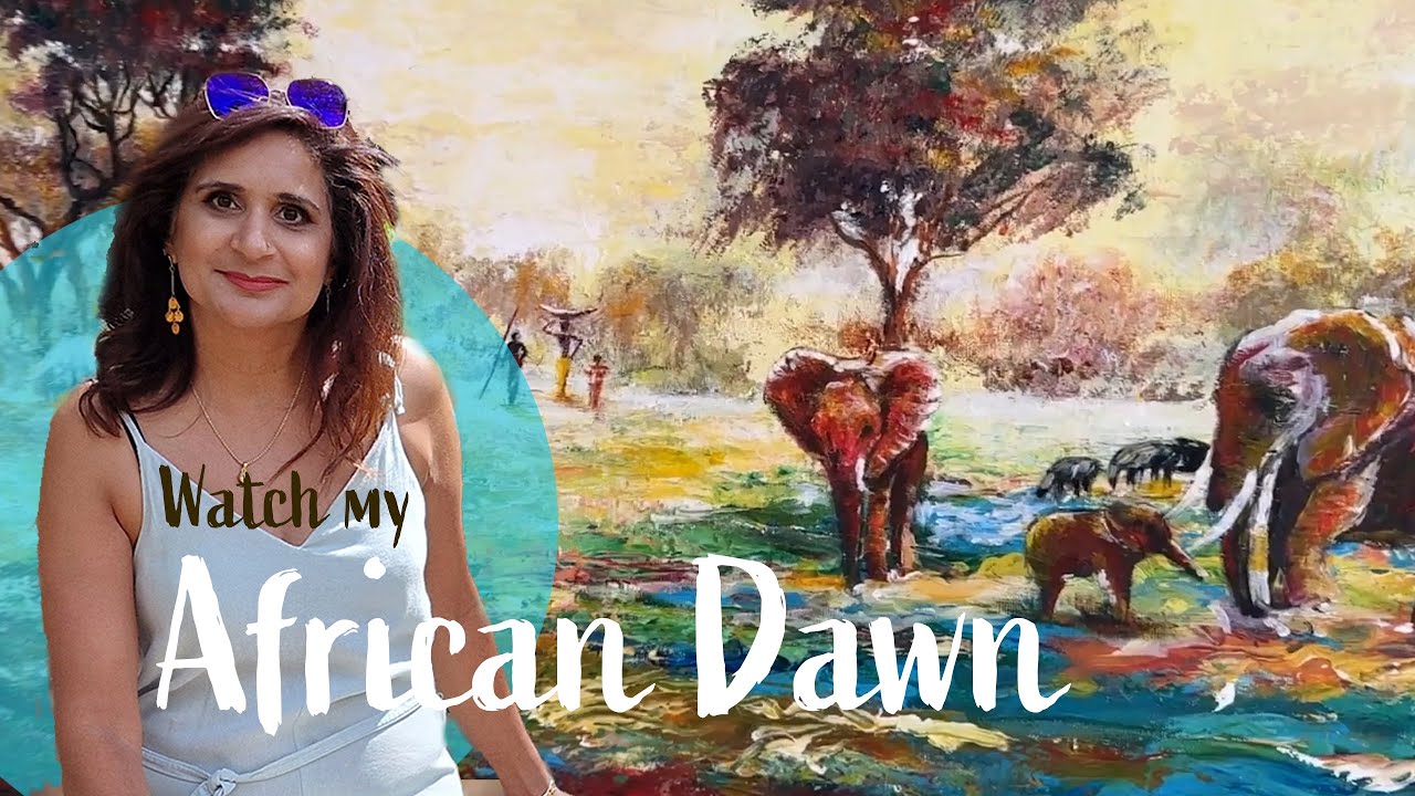 African Dawn - Kenyan Art - YouTube