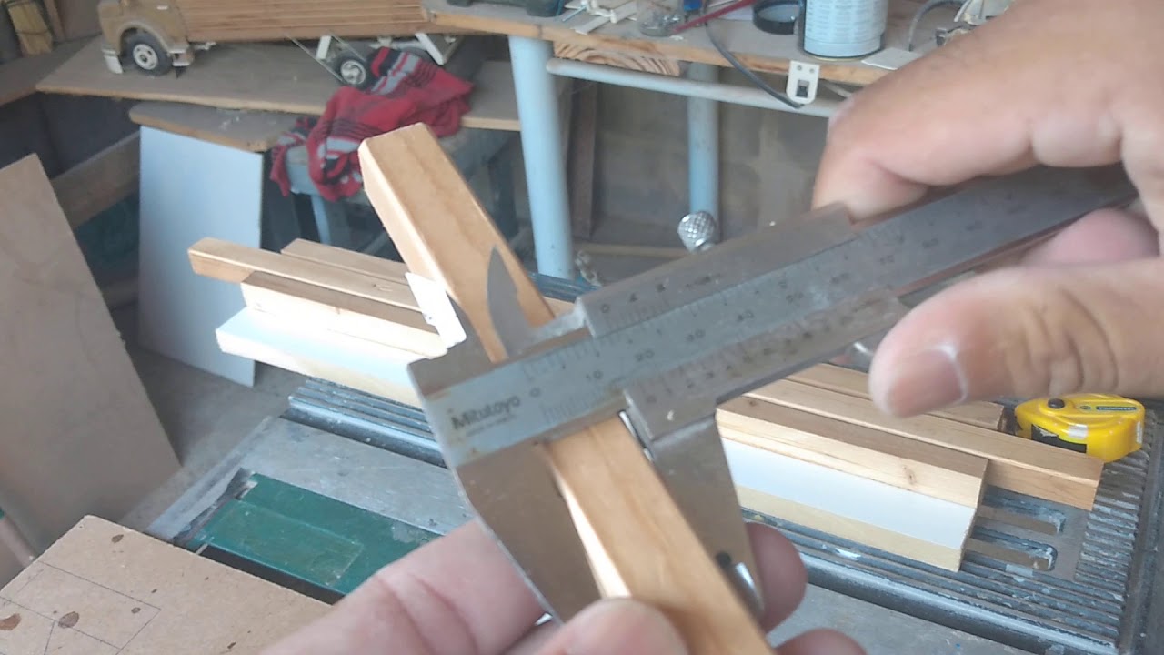 chassis miniaturas em PVC 2 mm - YouTube