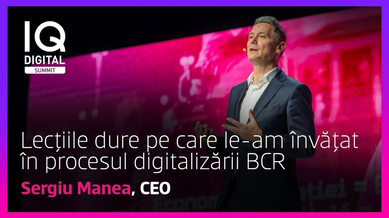 DRUMUL DUR AL DIGITALIZĂRII ACCELERATE A BCR. Cum și de ce a apărut ...