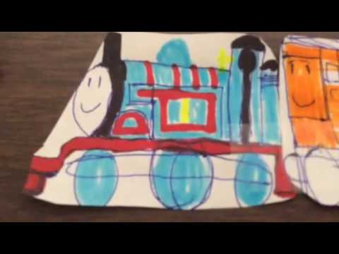 Paper trains 1: Thomas the tank engine - YouTube
