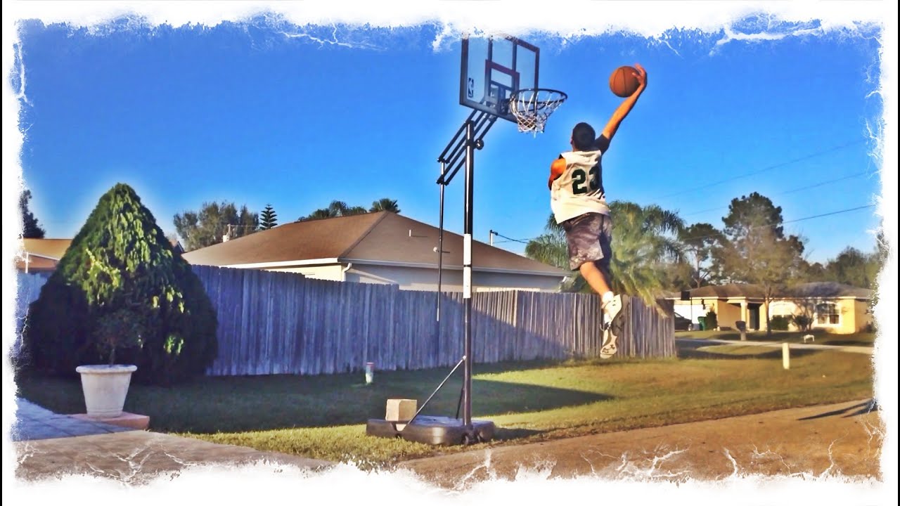 Isaiah Rivera 40 Inch Vert: Tomahawk Dunk - YouTube