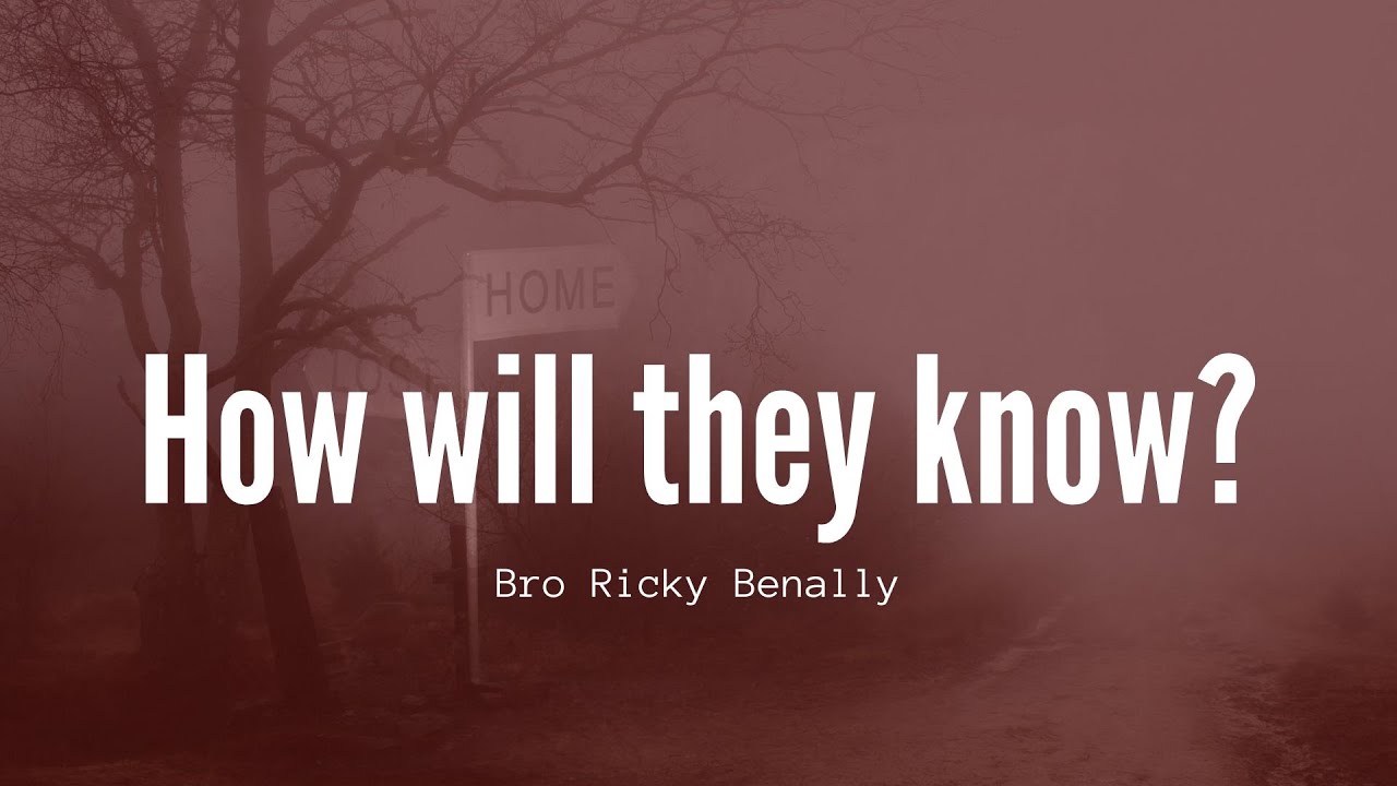 HOW WILL THEY KNOW?//Bro Ricky Benally - YouTube