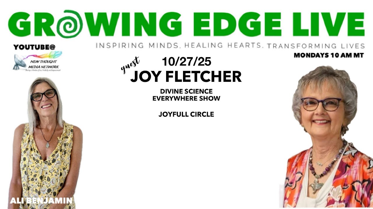Growing Edge Live with Dr. Ali Benjamin and guest Rev. Joy Fletcher 10 ...