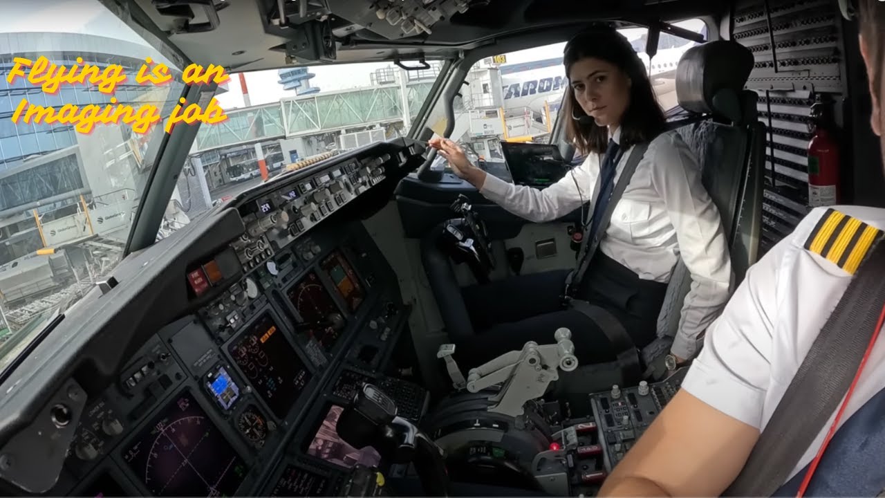 How do Pilots work to take off and land the plane - YouTube