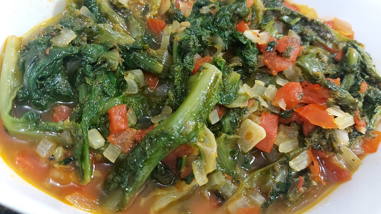 CHICÓRIA REFOGADA - YouTube