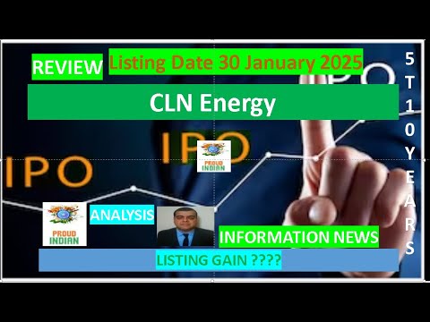 IPO News - CLN Energy IPO closes on 27 January - YouTube