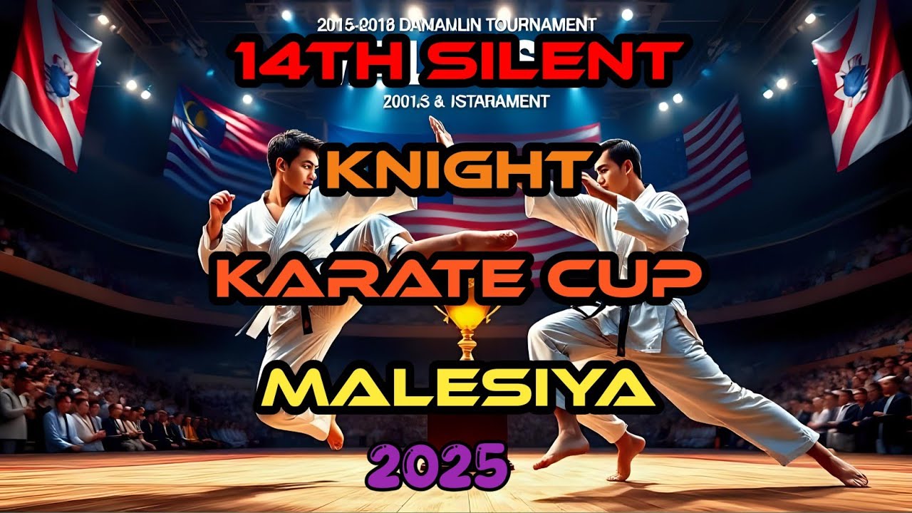 14th SILENT KNIGHT KARATE CUP MALESIA 2025 - YouTube
